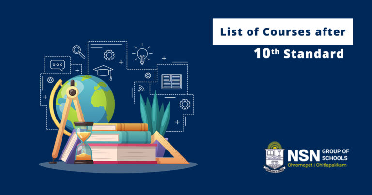 List Of Courses After The 10th Standard | NSN Schools